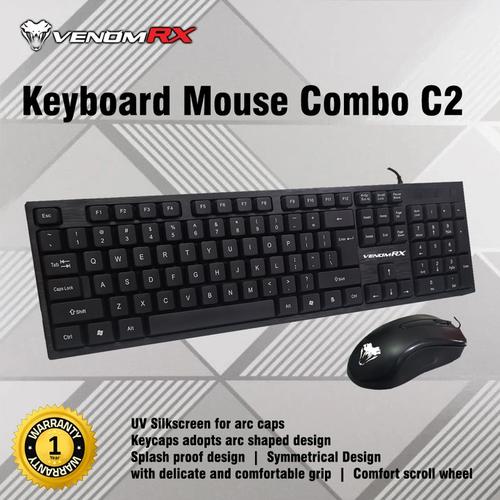 Jual Keyboard Combo Bubalus Keyboard+Mouse Venom RX Garansi 1 Tahun ...