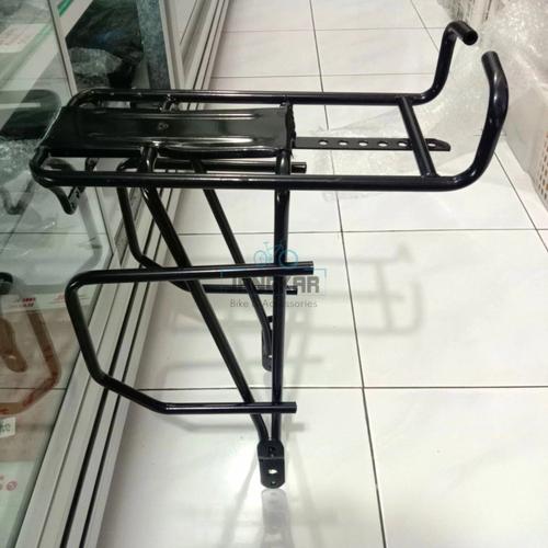 Jual rak pannier sepeda depan atau belakang besi hollow bagasi rak ...