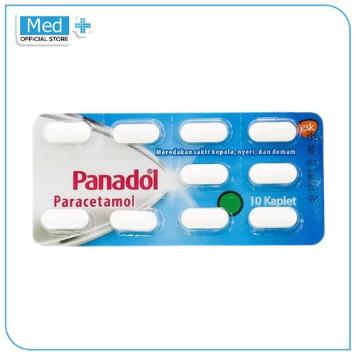 Jual Med+ Panadol 1 Blister 10 Kaplet / Demam / Paracetamol - Jakarta ...