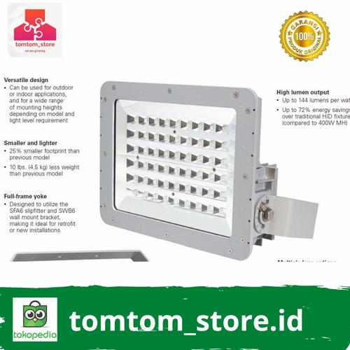 Jual Lampu Sorot Flood Light Eaton FMVA 13L Led 93Watt Explosion Proof ...