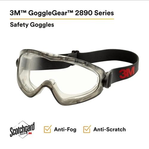 Jual 3M Goggle Gear GG2891SGAF INDIRECT VENT-Clear SGAF Lens - Jakarta ...