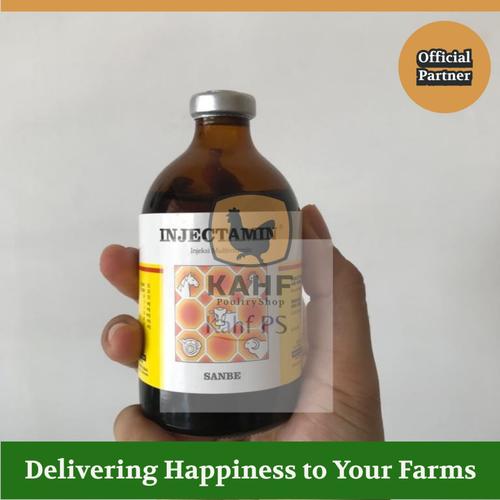 Jual Injectamin 100 ml Injeksi Multivitamin Hewan - injectamin saja ...