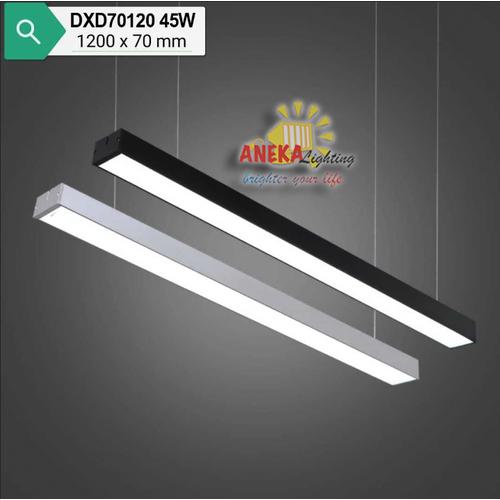 Jual Lampu Gantung Linear 120cm x 7cm 45W - Putih, 3000K / WW - Kota ...