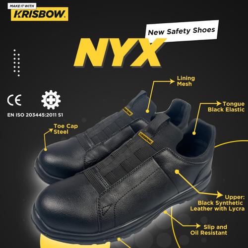Jual Sepatu Safety Krisbow NYX Original - 38 - Jakarta Barat - Safety ...