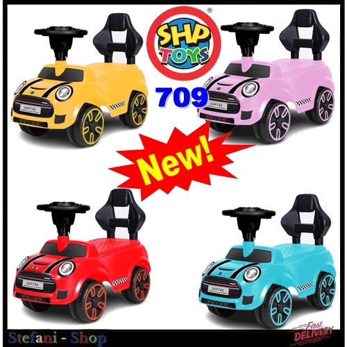 Jual Mainan anak Mobil Dorong SHP 709 Ride on Car MIMO - Merah Muda ...