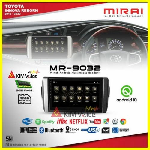 Jual New Head Unit Android Mirai 9 Inch Oem Innova Reborn 2016 Up Soket ...