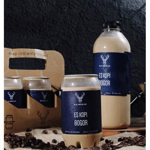 Jual Es Kopi Susu Bogor Raindear Coffee Can Kaleng Botol Literan Hamper ...