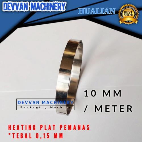 Jual HEATING WIRE 10mm Plat kawat element pemanas sealer Plat Pemanas ...