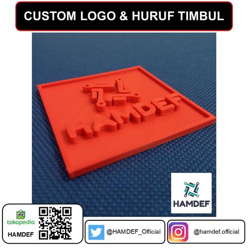 Jual Custom Logo dan Huruf Timbul dengan 3D Printing - 20K - Kota ...