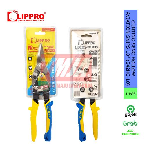 Jual LIPPRO CutMax Aviation Snips / Gunting Seng Hollow Lurus 10 ...