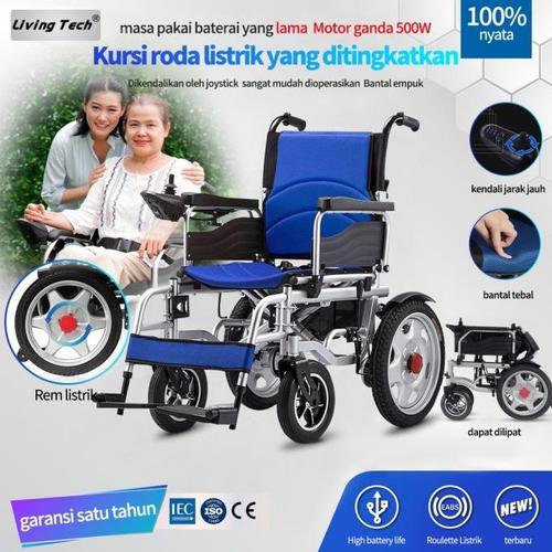 Jual Living Kursi Roda Listrik Otomatis / Kursi Roda Dapat Dicas Dan ...