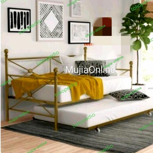 Jual SOFABED DAY NIGHT DIVAN SORONG RANJANG BESI KUAT MEWAH MURAH ...
