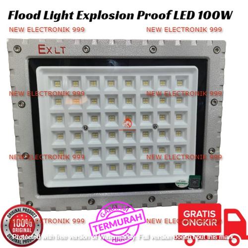 Jual Lampu Sorot YAMING Flood Light Explosion Proof LED 100W 6000K ...