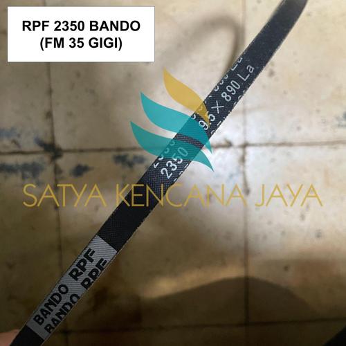 Jual V-BELT RPF 2350 (FM 35 GIGI) BANDO FAN BELT TALI KIPAS - Kota Surabaya - Satya Kencana Jaya ...