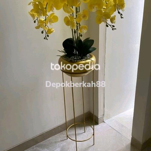 Jual Besi 8MM/Tinggi 70cm/Standing Planter/Pot Standing Besi/Rak Pot ...