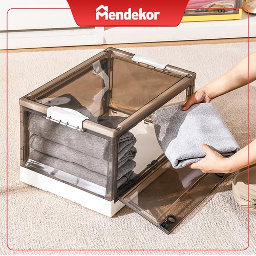 Jual Lorin | Kotak Box ContaIner Buku Majalah Organizer Bisa Lipat Ada ...