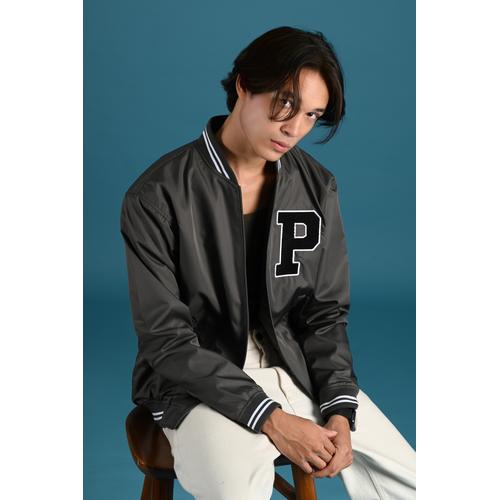 Promo JAKET PREPP STUDIO PREPPIES BOMBER JACKET GREY - M - Jakarta ...