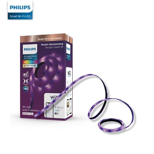 Jual Lampu LED Stripe Smart Wiz Wifi 11w 1m RGB Extention Philips ...