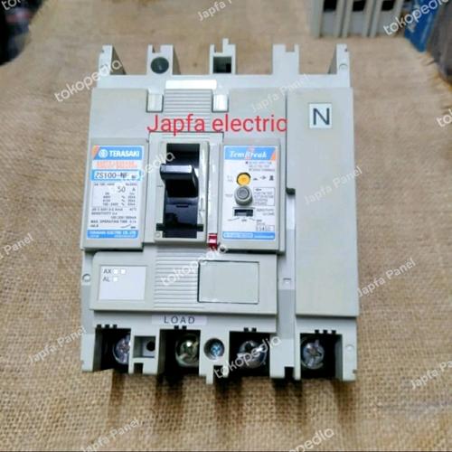 Jual ELCB RCCB Terasaki ZS100-NF 4Pole 50Ampere Original Japan - Jakarta Pusat - Japfa Panel ...