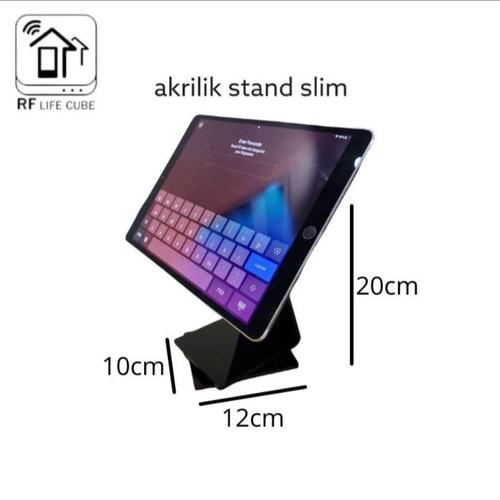 Jual Acryllic Tablet Stand Akrillik dudukan tablet kasir 360° (moka POS ...
