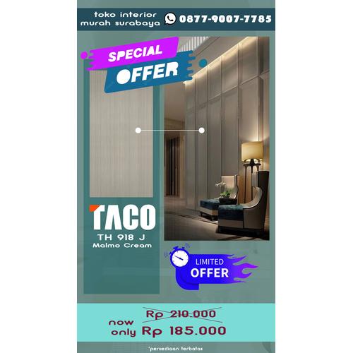 Jual HPL TACO TH 918 J - MALMO CREAM - Kota Surabaya - Toko Interior ...