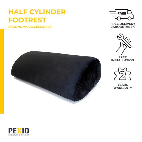 Jual Pexio Half Cylinder Foot Rest Under Desk Ergonomic Footrest ...