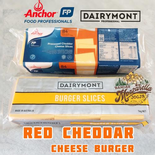 Jual Red Cheddar Anchor Dairymont Red chedar keju burger slice - Kota ... Jual Red Cheddar Anchor Dairymont Red chedar keju burger slice - Kota ...