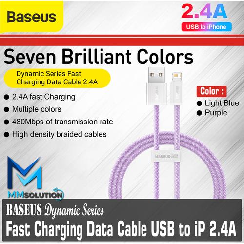 Promo BASEUS Kabel Data Fast Charging Dynamic USB to iPhone Lightning 2 ...