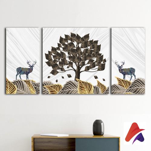 Jual HIASAN DINDING TUMBUHAN POHON GOLD(FULL SET ISI 3) WALL DECOR ...