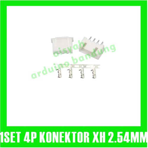 Promo 1 set BA-200A 4p 4Pin 4 pin Socket XH2.54 XH2.54mm 2.54mm molek soket - Kota Bandung ...