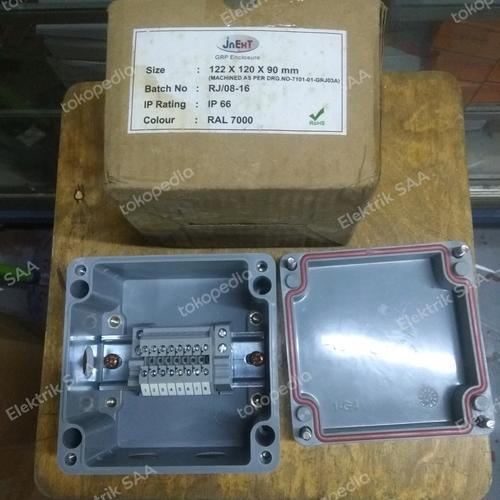 Jual BOX PANEL JUNCTION BOX GRP ENCLOSURE PROOF 122x120x90mm IP66 ...