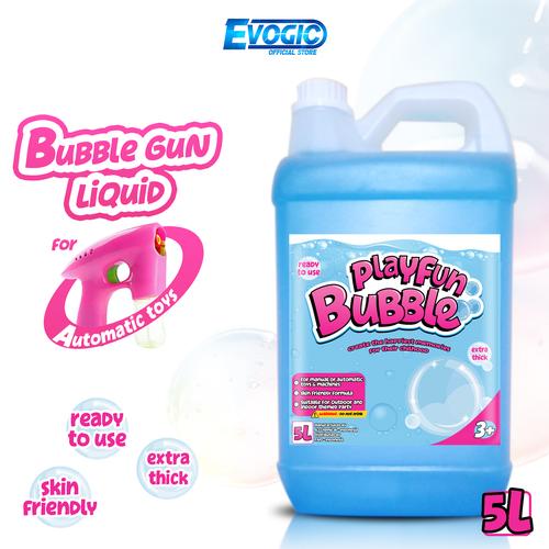 Jual bubble cairan gelembung mainan playfun bubble 5 liter - Kota Bandung - evogic official ...