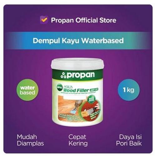 Jual DEMPUL KAYU IMPRA AQUA WOOD FILLER WATER BASE PLAMIR TEAK KAMPER ...