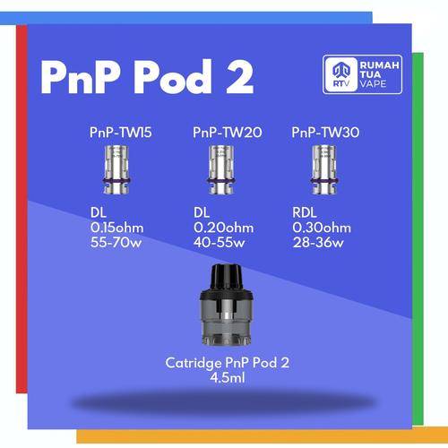 Jual COIL VOOPOO PNP - TW - TW 15 0.15OHM - Jakarta Selatan - RTV ...