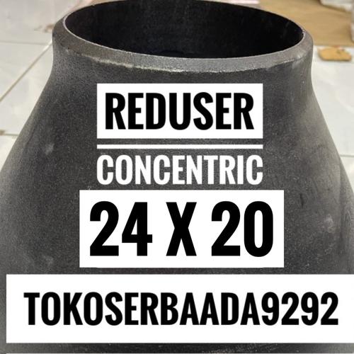 Jual Reduser Concentric / Concentric Reducer sch 40 uk 24 x 20" inch ...