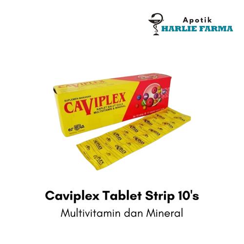 Jual Caviplex Tablet Multivitamin & Mineral - Strip 10's - Jakarta ...