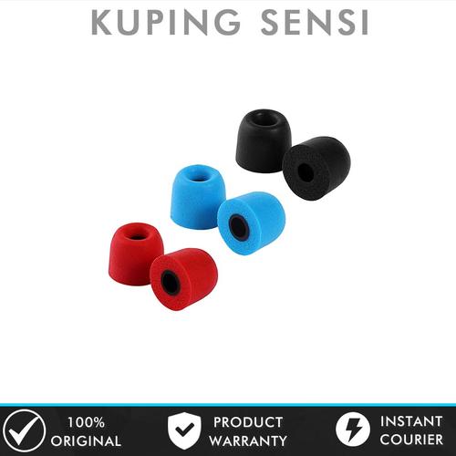 Jual Eartips Foam Bantalan telinga JCALLY JCEM01 Memory Foam Eartips KZ ...