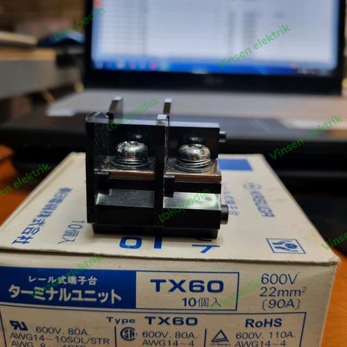 Jual Terminal blok TX 60 90A kasuga - Jakarta Barat - Vinsen elektrik ...