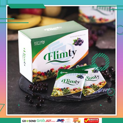 Jual Flimty Fiber 1 Box isi 16 sachet Diet Detox Pelangsing Kurus ...