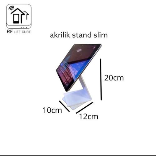 Jual Acryllic Tablet Stand Akrillik dudukan tablet kasir 360° (moka POS ...