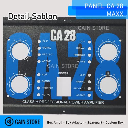 Jual PANEL CA 28 PLAT CA28 POWER AMPLIFIER - PANEL+KNOP - Kota Surabaya - Gain Store ID | Tokopedia