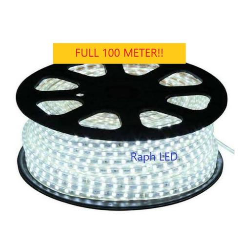 Jual Lampu Led strip selang smd 5050 100m 100 meter plafon ceiling 220V ...