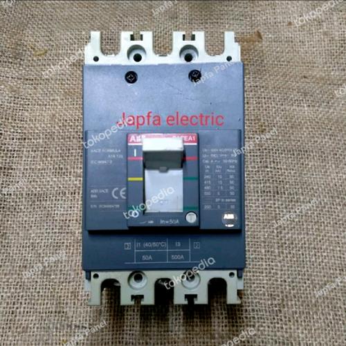 Jual MCCB Breaker ABB Sace Formula A1A 125 3Pole 50Ampere Original - Jakarta Pusat - Japfa Panel ...