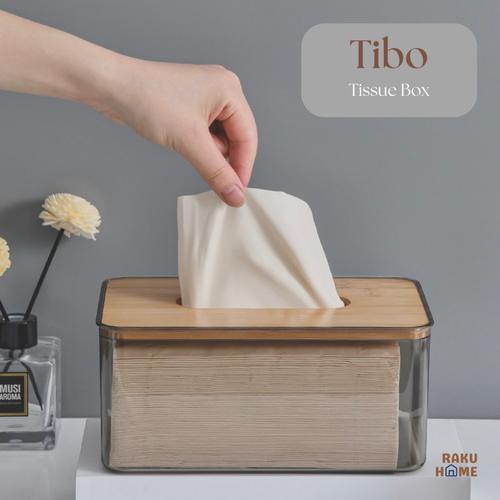 Jual TIBO Tissue Box Tempat Tisu Classic Aestetic Penyimpanan ...