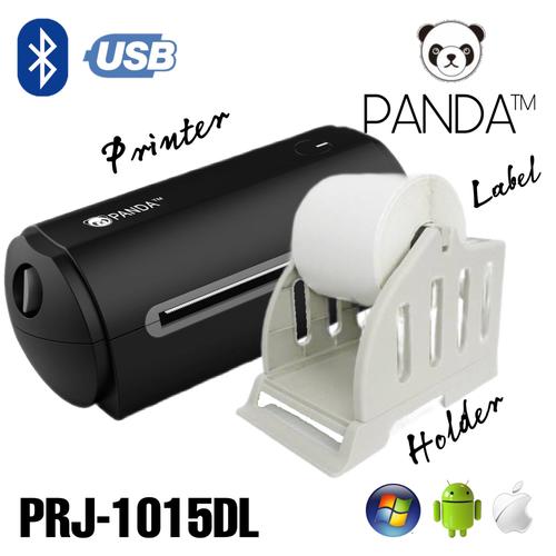 Promo Label Thermal Printer 110mm USB Bluetooth Include Holder + Label ...