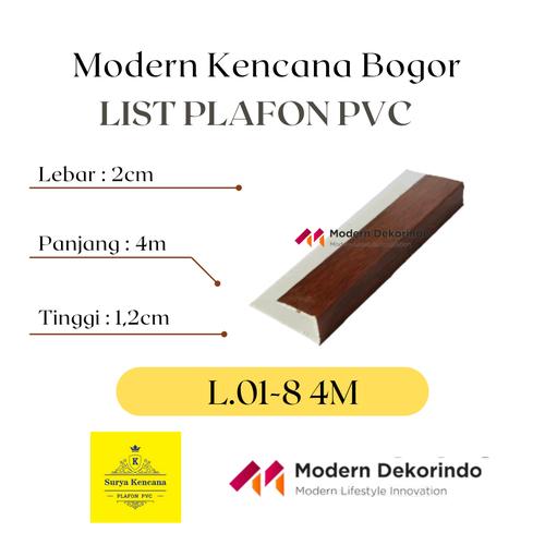 Jual LIS PINGGIR PVC TYPE L.01-8 - Kota Bogor - Modern Kencana Bogor ...