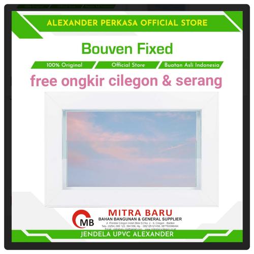 Jual Jendela UPVC Bouven Fixed 60x40 - Kota Cilegon - Mitra Baru ...