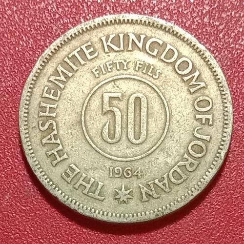Jual koin Yordania Jordania 50 Fils - Hussein 1374-1385 (1955-1965 ...