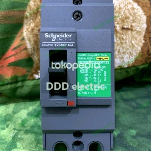 Jual MCCB EZC100H 2P 15a/20a/25a/30a/40a/50a/60a/75a/80a/100a schneider - 15a - Kota Tangerang ...