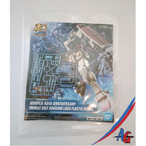 Jual Gunpla 40th Anniversary Mobile Suit Gundam Logo Plastic Model ...